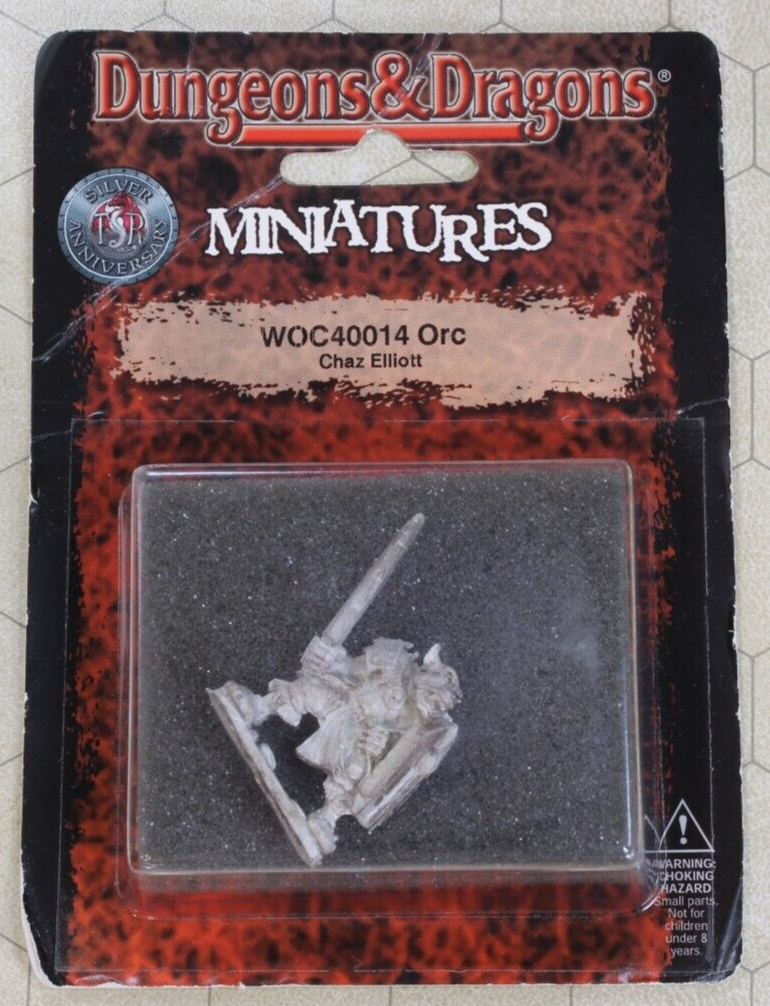 TSR Silver Anniversary ORC WOC40014 Dungeons Dragons D&D miniatures ...