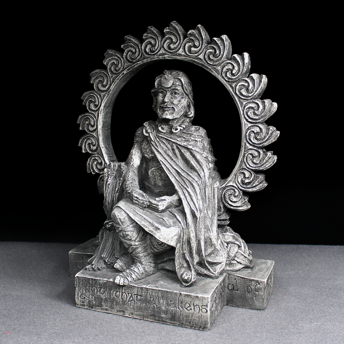 Lugh Statue - Stone Finish Dryad Design Celtic God Wiccan Pagan Home ...