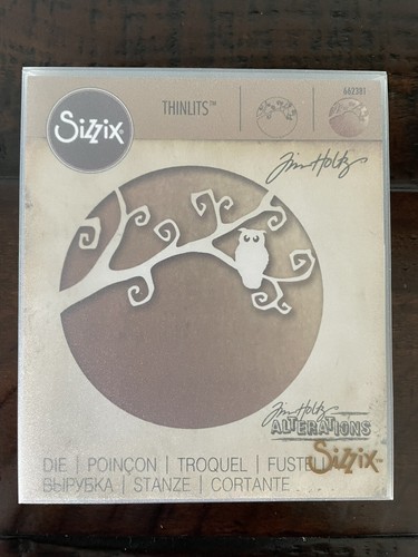 Sizzix Tim Holtz Thinlits Die - Moonlit Owl #662381 630454241157| eBay