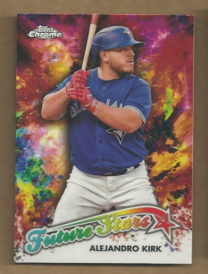 Alejandro Kirk 2023 Topps Chrome Update Future Stars #FSU-14 Toronto ...