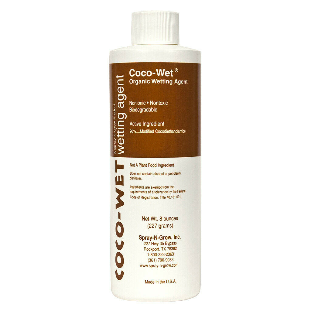 Spray-N-Grow COCO8 Coco Wet Organic Wetting Agent, 8-Ounce | eBay