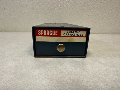 Sprague Ceramic Capacitor Drawer Display Vintage | eBay
