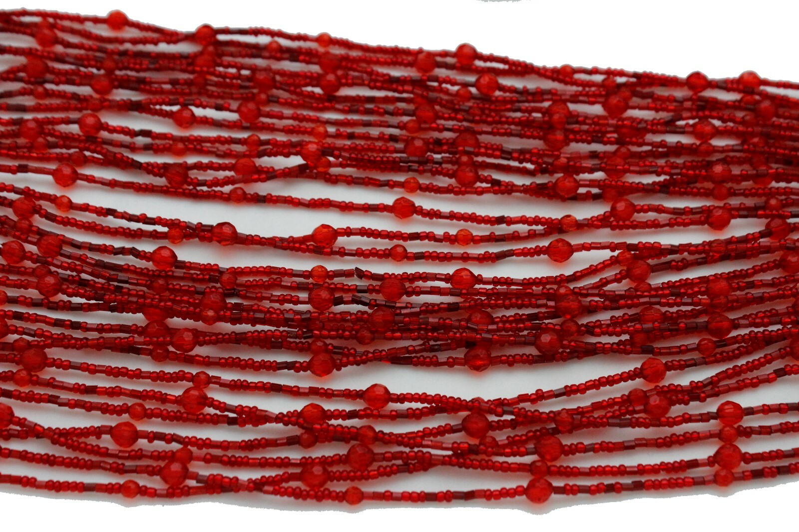 Women Bohemian Style Gold Metal Flower Charms Red Strings Tie Wrap Belt ...