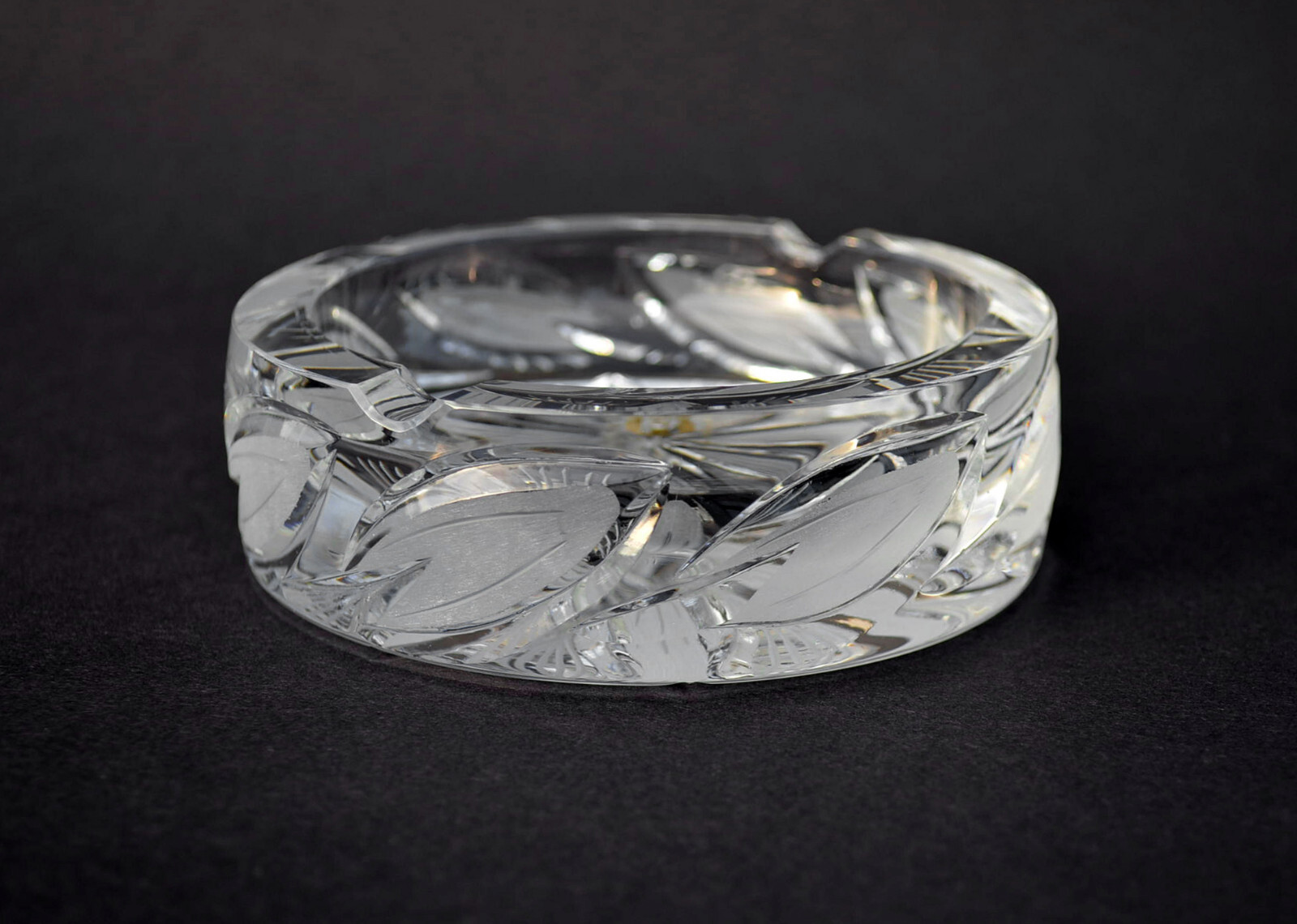 Vintage Rogaska Crystal Ashtray, Hand-Made (Boris Kidric Collection ...