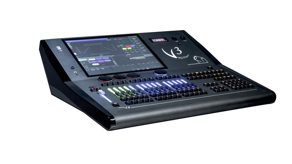Code V3 DMX light controller dmx512 console for stage dj show studio ...
