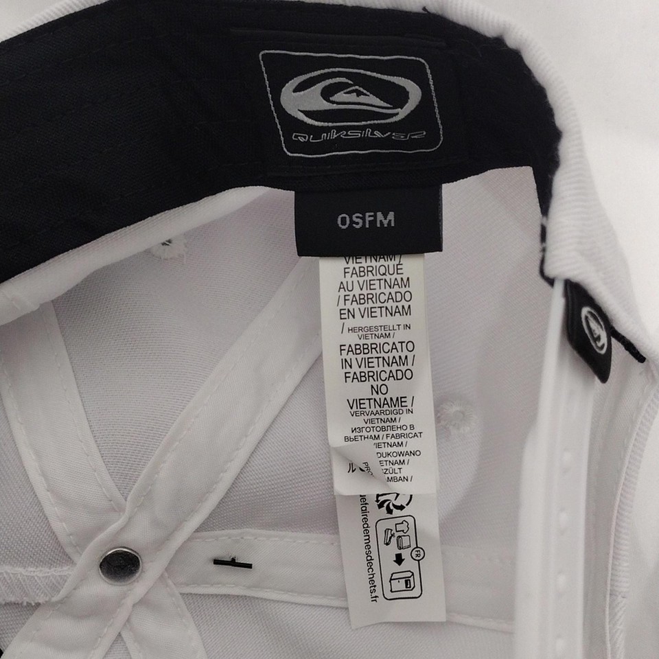 NWT Quicksilver Mens Saturn Strapback Cap | eBay