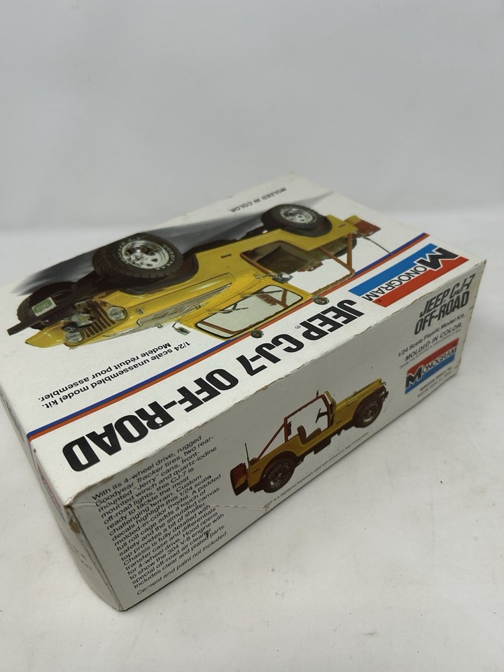 Monogram Jeep CJ-7 304 Off-Road USA Made Vintage | eBay