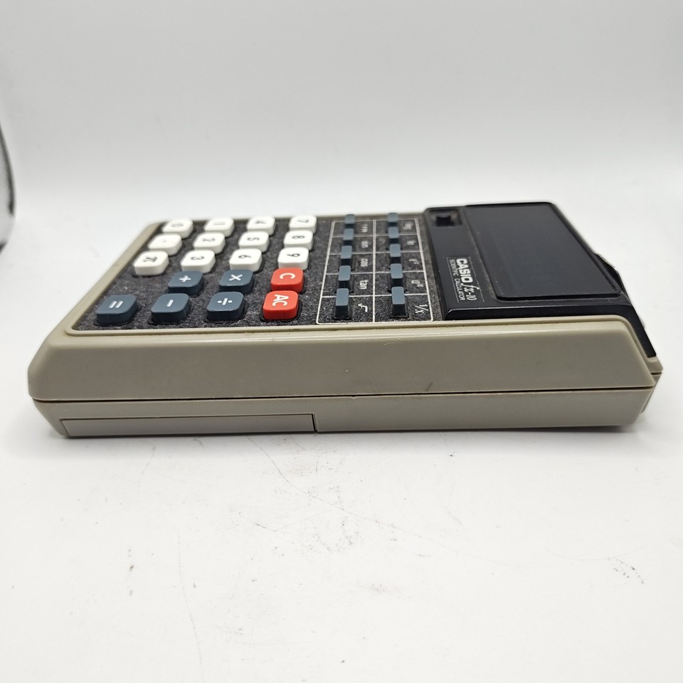 *RARE* Casio fx-10 Vintage 1974 Scientific Calculator - READ DESC #2627 ...