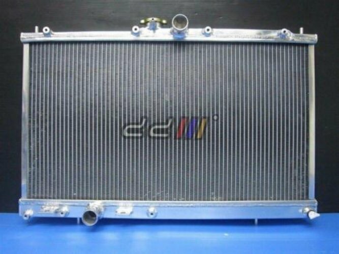 DD Racing Coolant Aluminium Radiator Mitsubishi lancer Evo 7 / 8 4G63 ...