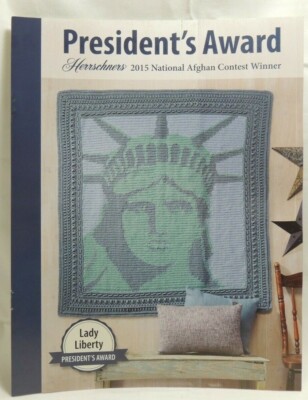 Herrschners 2015 President's Award Afghan Lady Liberty Crochet Pattern ...