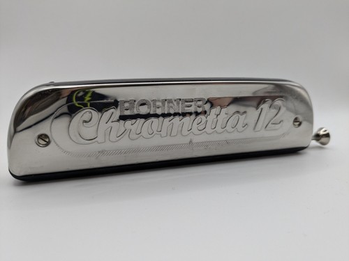 Hohner Chrometta 12 Nr. 255 in C Slide Harmonica | eBay