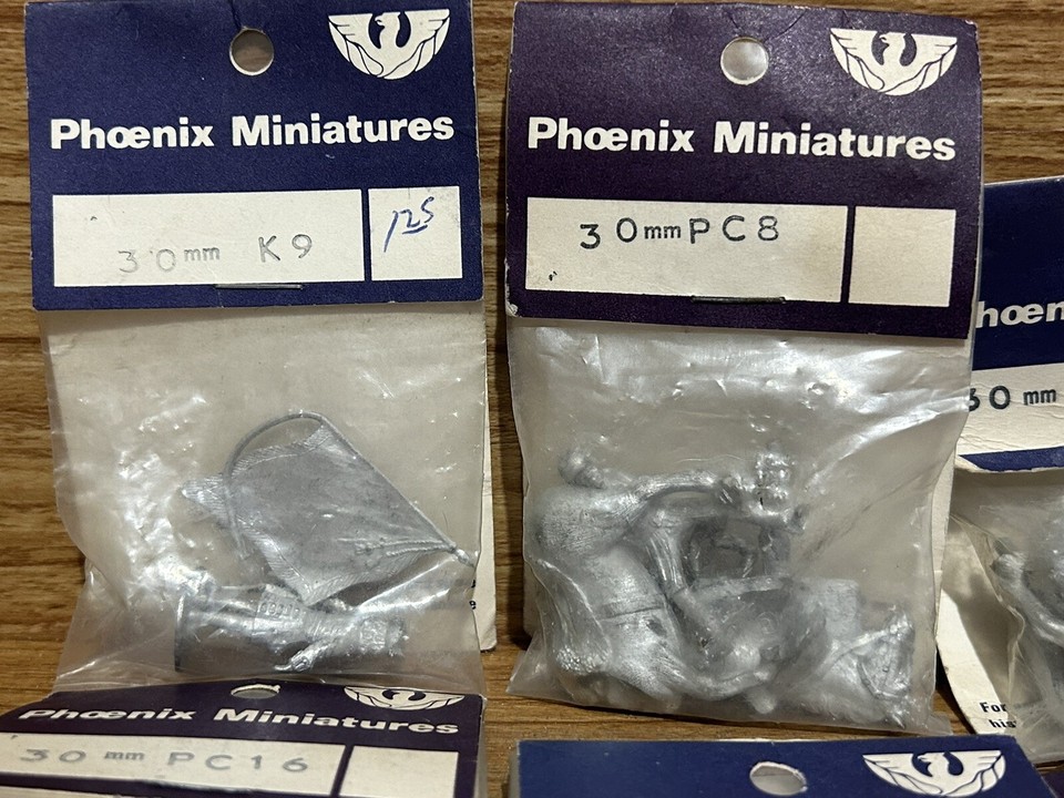 Phoenix Miniatures 30mm PC1 PC4 PC7 PC8 PC11 PC15 PC16 K9 British Horse ...