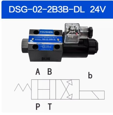 1PCS NEW FIT FOR Hydraulic valve directional solenoid valve DSG-02-2B3B-DL-24V | eBay