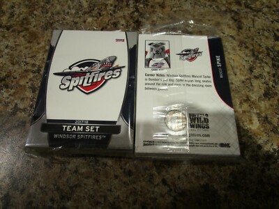 2017-18 WINDSOR SPITFIRES OHL FACTORY SEALED TEAM SET | eBay