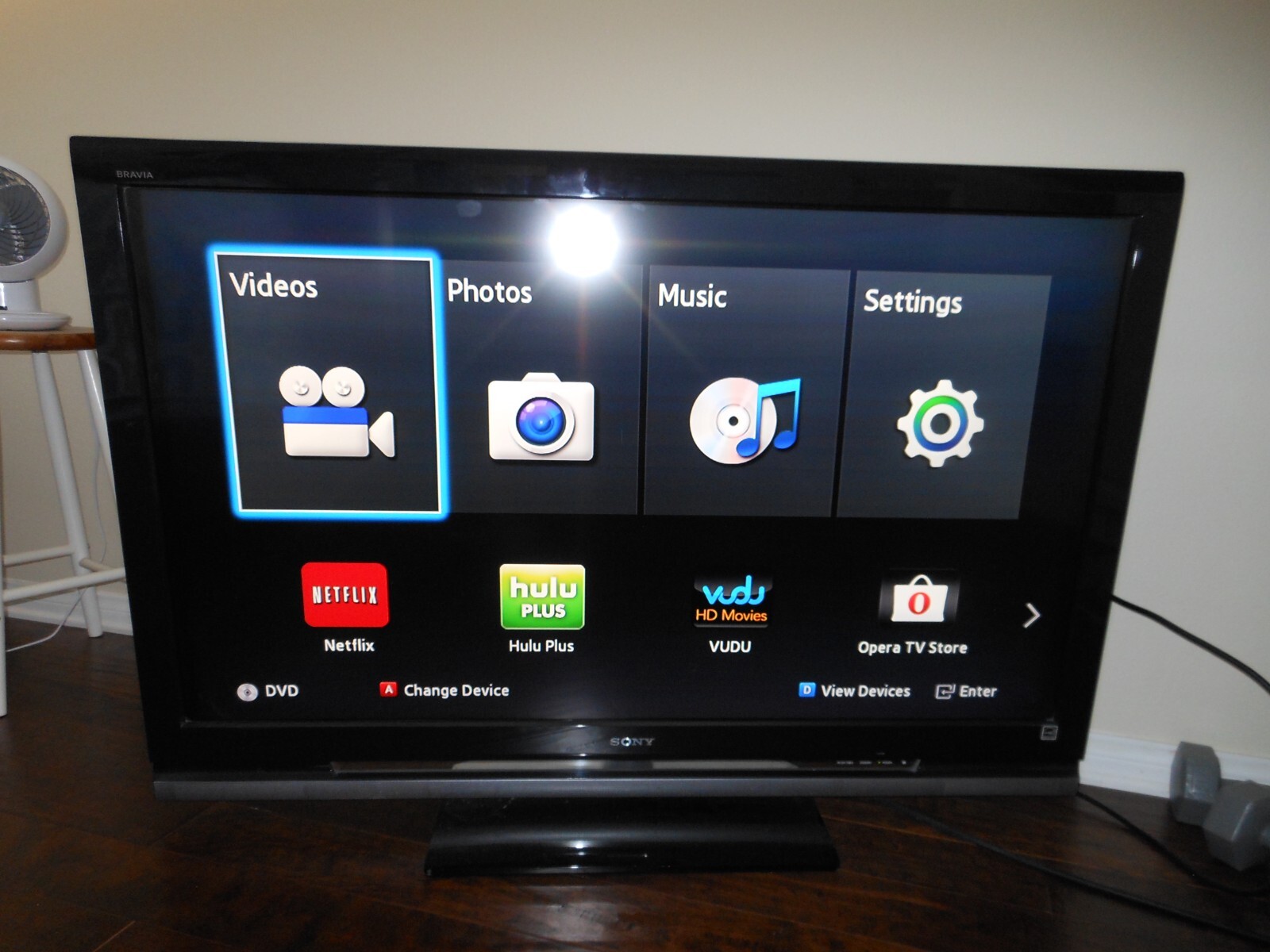 Preowned SONY BRAVIA 52 in LCD TV 1080P KDL-52V4100 w/ Remote Made in ...