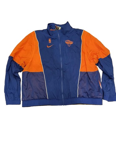 Nike New York Knicks Retro NBA Tracksuit Jacket Men’s Size XXL AV6710 ...
