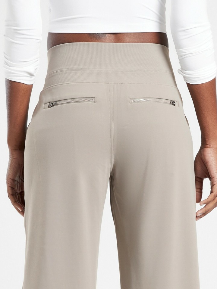 NWT Athleta Venice Wide Leg Pant, Bluff Grey SIZE 2X 2 X #982868 W0728 ...