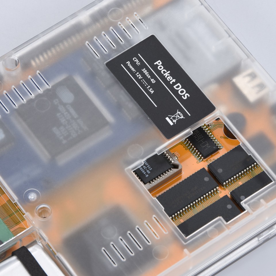Portable 386 Retro DOS Computer 386sx-40Mhz Core in M6117 Hand386 ...