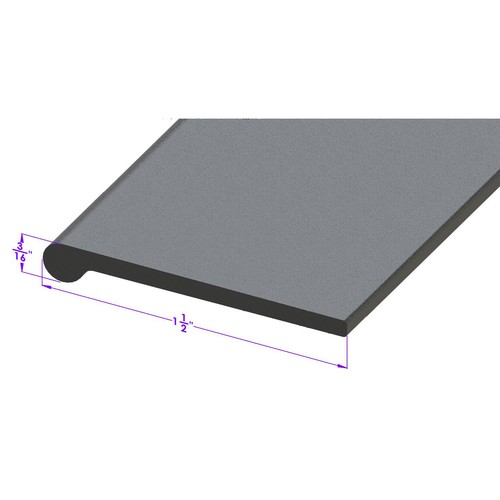 Fender Welt - All Rubber Type w/ Large 3/16" Bead and 1-1/8" Wide Flat ...