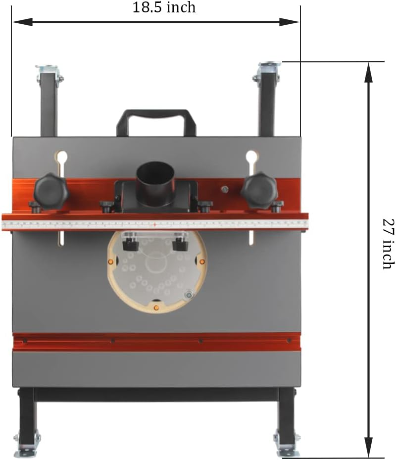 Quick Convertible and Foldable Benchtop Trim Router Table with Insert ...