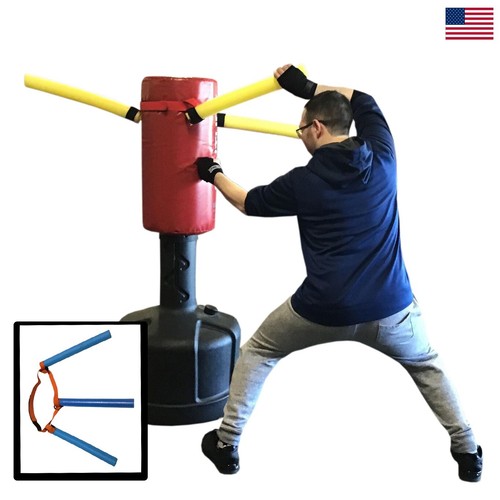 Boxing MMA Martial Arts Renegade Fighters Heavy Punching Bag Triple ...