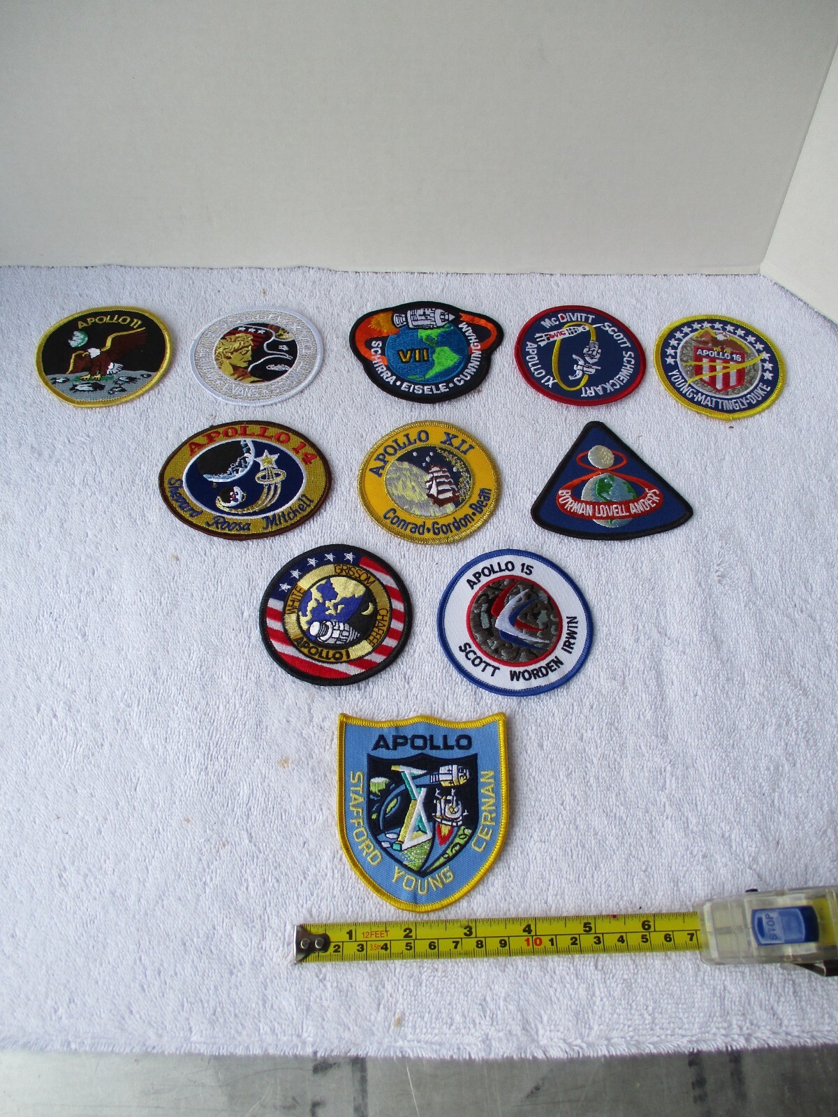 LOT OF 11 VINTAGE NASA PATCHES ~ SPACESHIP OUTER SPACE ~ APOLLO | eBay