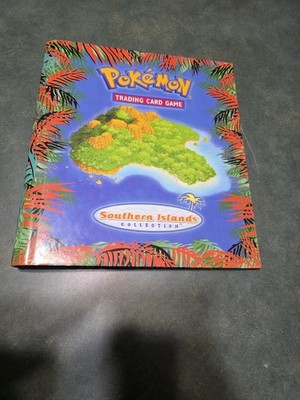Pokemon Southern Islands Collection Binder, Cards, Very Good Cond. | eBay
