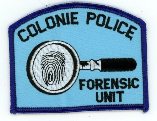 NEW YORK COLONIE POLICE FORENSIC UNIT NICE SHOULDER PATCH SHERIFF | eBay