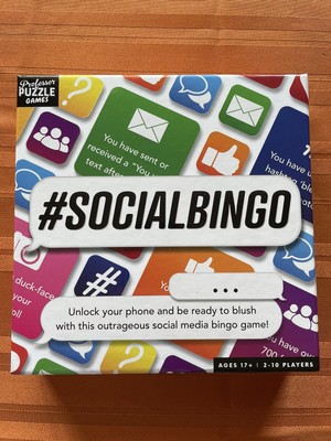 Party Game Social Bingo - A Social Media Bingo Game | eBay