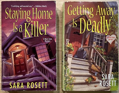 Lot of2 Sara Rosett: Staying Home Is Killer~Getting Away Deadly (Ellie ...