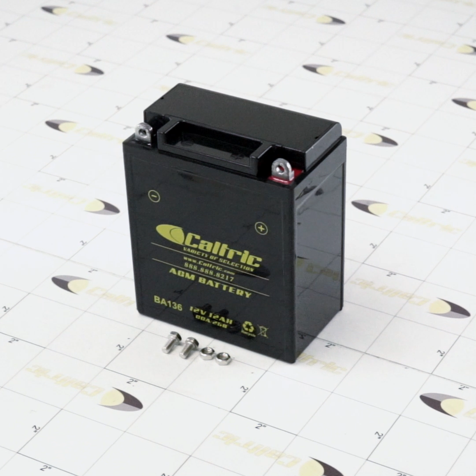 Yb12Al-A2 AGM Battery for Kawasaki Vulcan 500 EN500-C EN500C Ltd 1996 ...