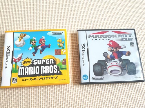 Nintendo DS Super Mario Bros. & Mario Kart FM Japan | eBay
