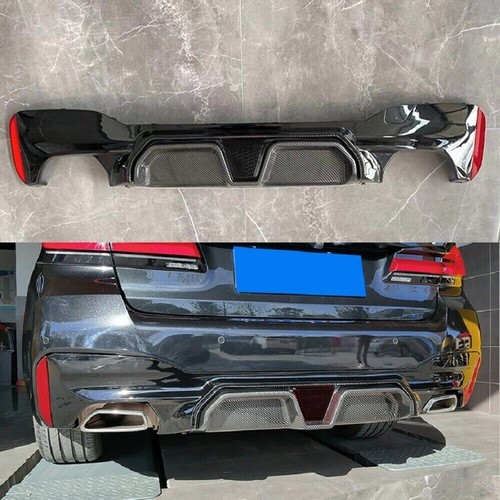 Rear Lower Diffuser for BMW 5 Ser G30 2018-2022 Modify to M5 CS Look W ...