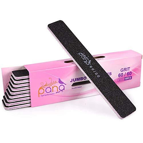 10pcs - Jumbo Double-Sided Emery Nail File for Manicure, Pedicure ...