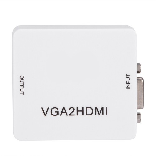 Mini VGA To Converter 1080P VGA2HDMI Adapter For PC Laptop DVD To HDTV ...