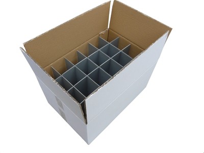Glassware Box for Storing and Packing Glassware - Double Walled ...