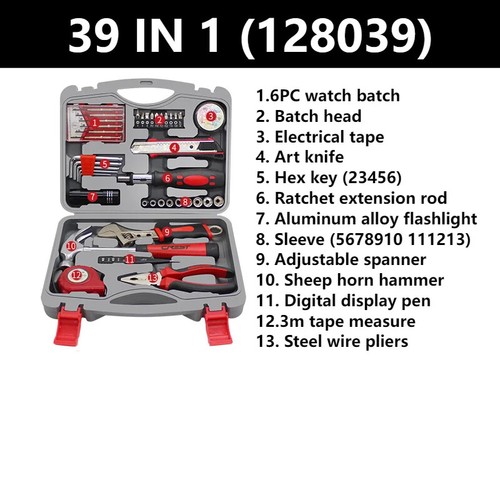 39 In 1 Household Maintenance Management Screwdriver Plier Combination ...