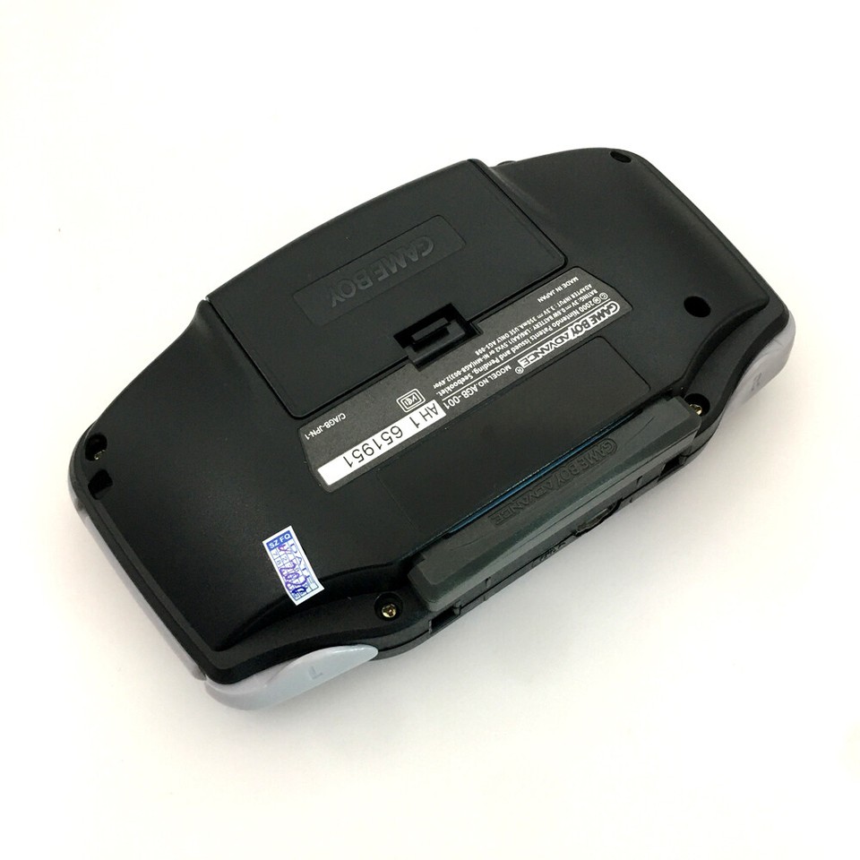 BLACK GBA Game Boy Advance Game Console with V2 iPS Backlight LCD MOD ...