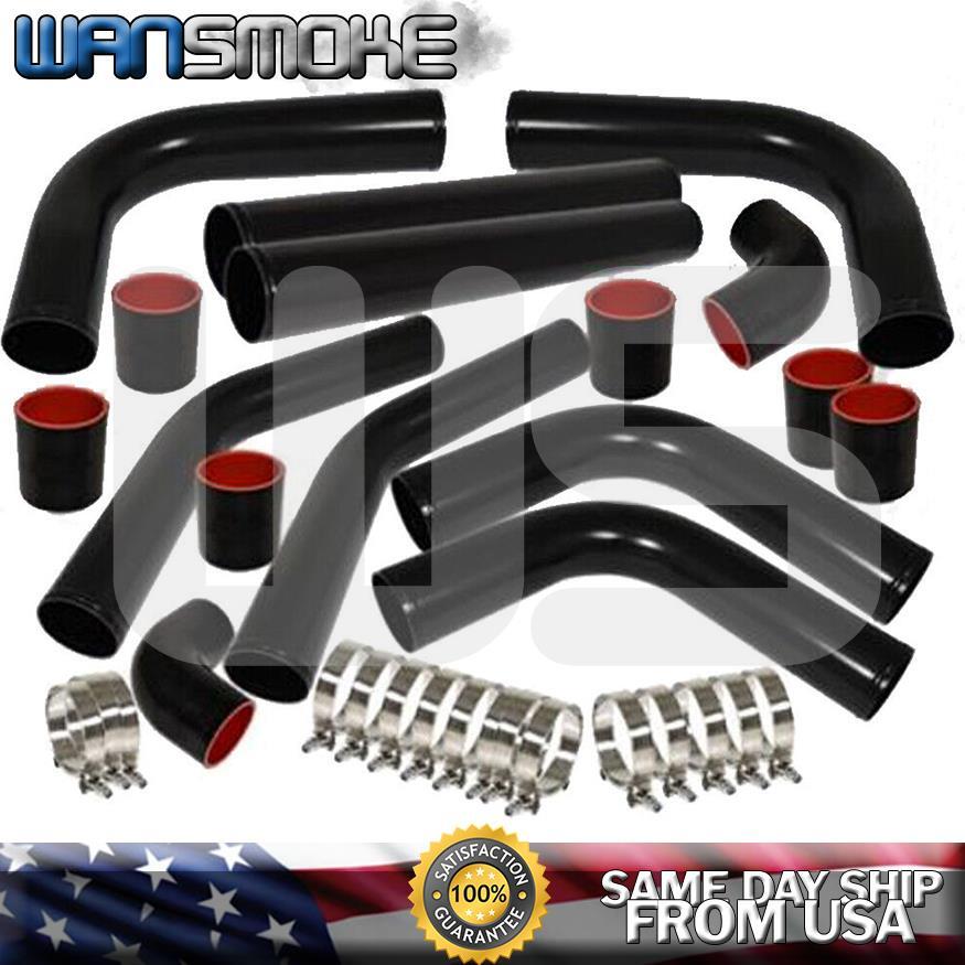 T76 Turbo Kit Black V8 LS LS1 LS2 LS3 LS6 for Silverado Sierra 4.8 4.8 ...