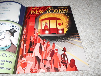 New Yorker 2017 Devil Driving H Train Bernie Sanders | eBay