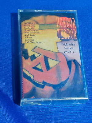 Rare Sealed Cassette Tape Horror Terror Frightening Sounds Pt 2 1995 ...