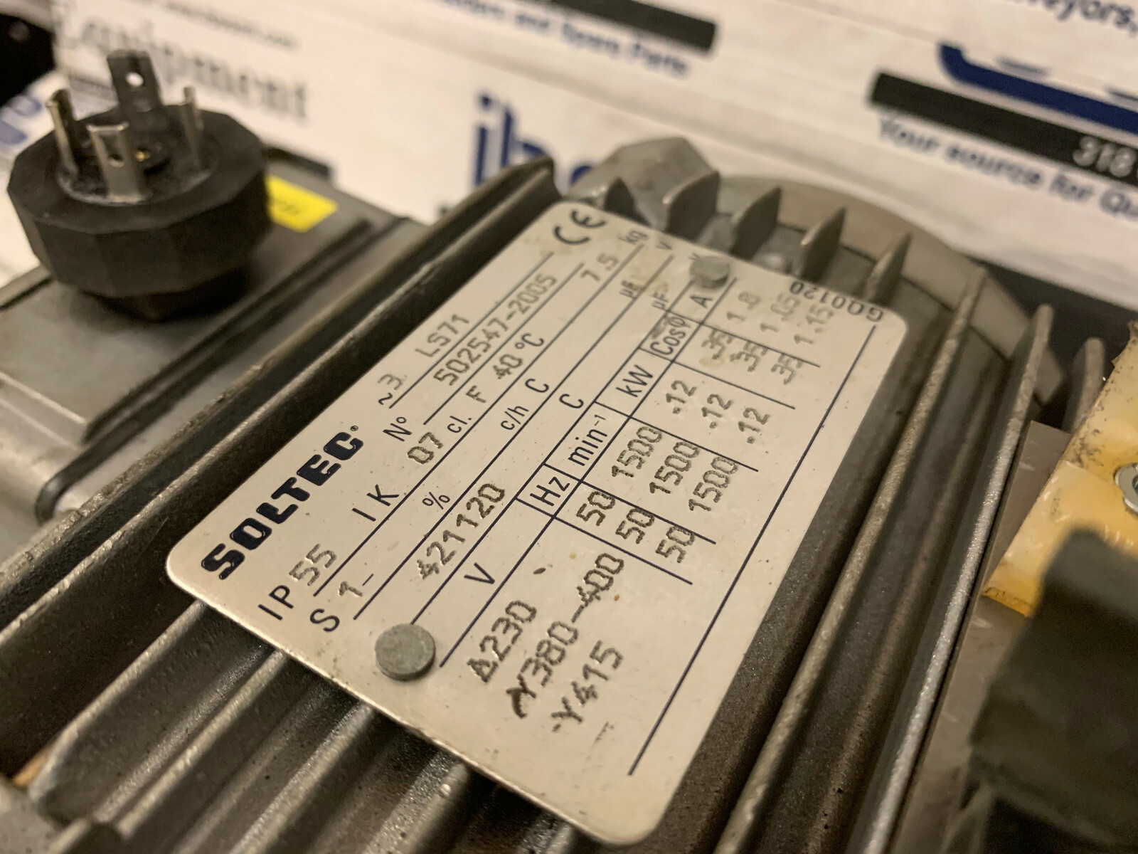 Vitronics Soltec 6622CC Lead Free Wave Solder Pump Assembly With ...