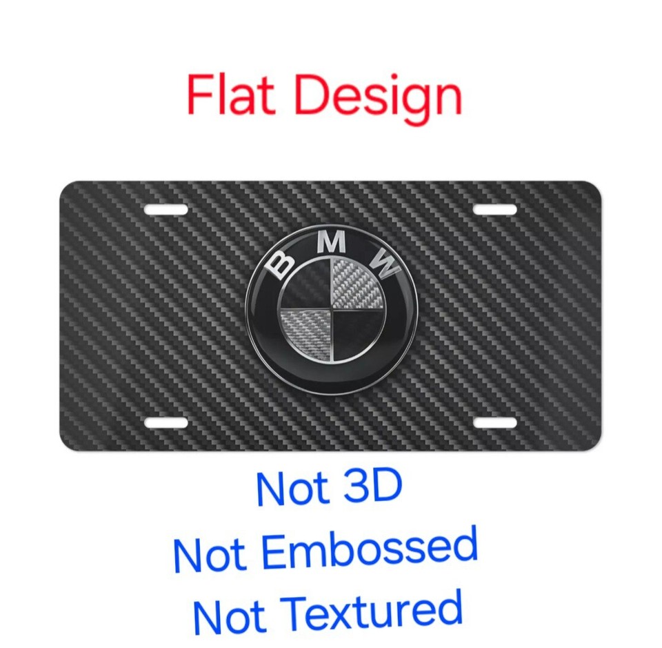 Front Vanity License Plate "Will Run" Enjoy Tail Lights Quiet Racing ...