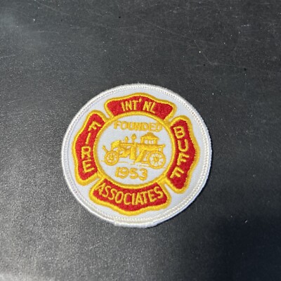 Vintage Obsolete Fire Department Patch International Associates Fire ...