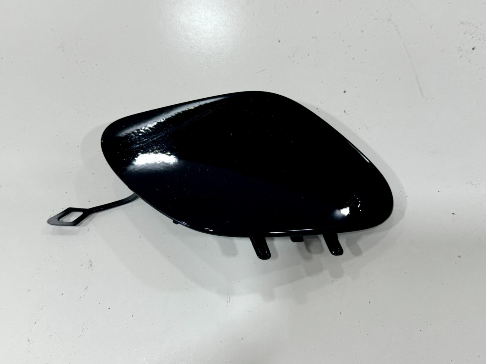 MERCEDES 2058856402 Tow Hook Cover Front Passenger Side White W205 AMG ...