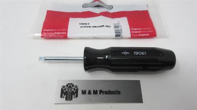 Genuine Briggs & Stratton 19061 Carburetor Jet Screw Driver Small | eBay
