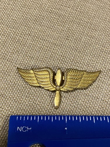 Unknown Vintage Aviation Wings Pin European Military? Country? INV3848 ...