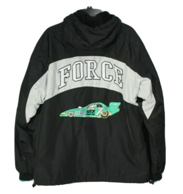 John Force Signed Vintage Racing NHRA Drag Racing Series Men’s Jacket ...