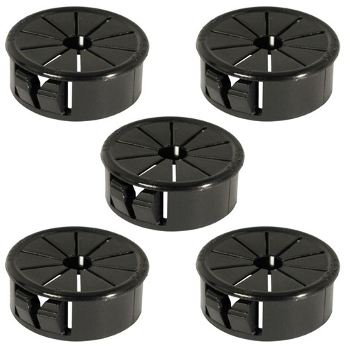 5x Universal cable snap in bushes bushing wall panel hole insert ...