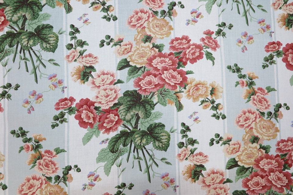 LEE JOFA CURTAIN FABRIC DESIGN "Lavinia" 8.9 METRES AQUA 100% LINEN | eBay